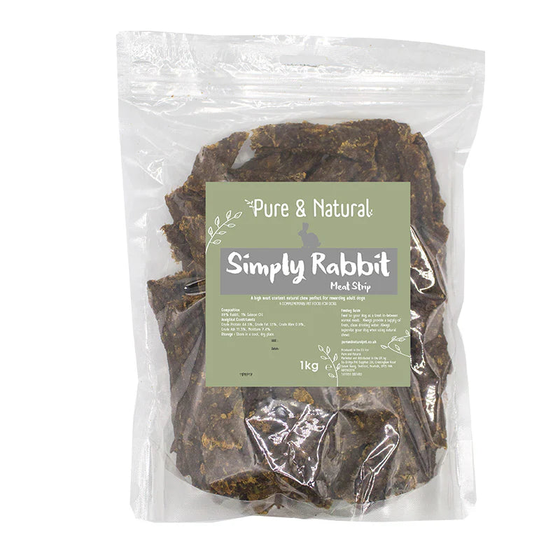 Pure & Natural Meat Sticks Rabbit 100g – Ormskirk Pets