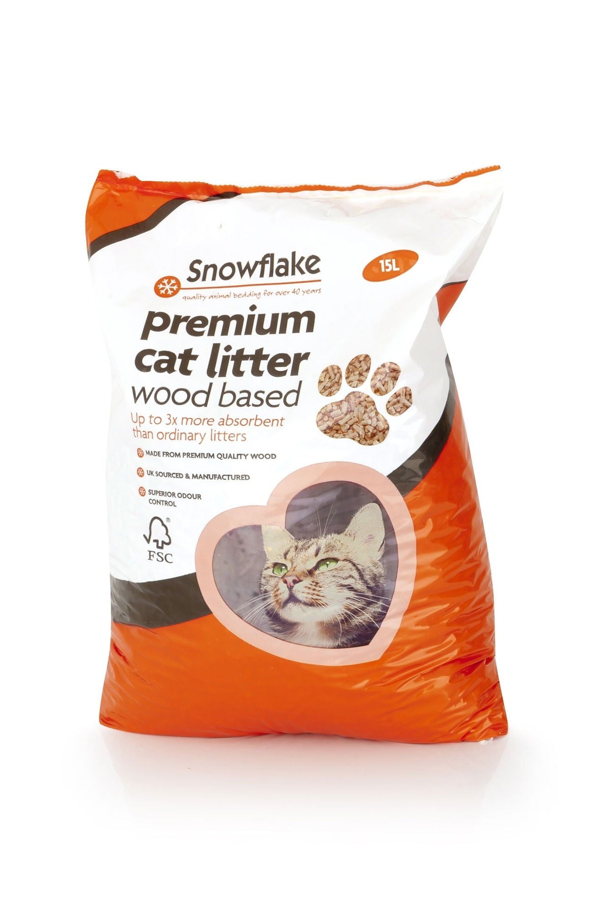 Snowflake 15LTR Cat Litter – Ormskirk Pets