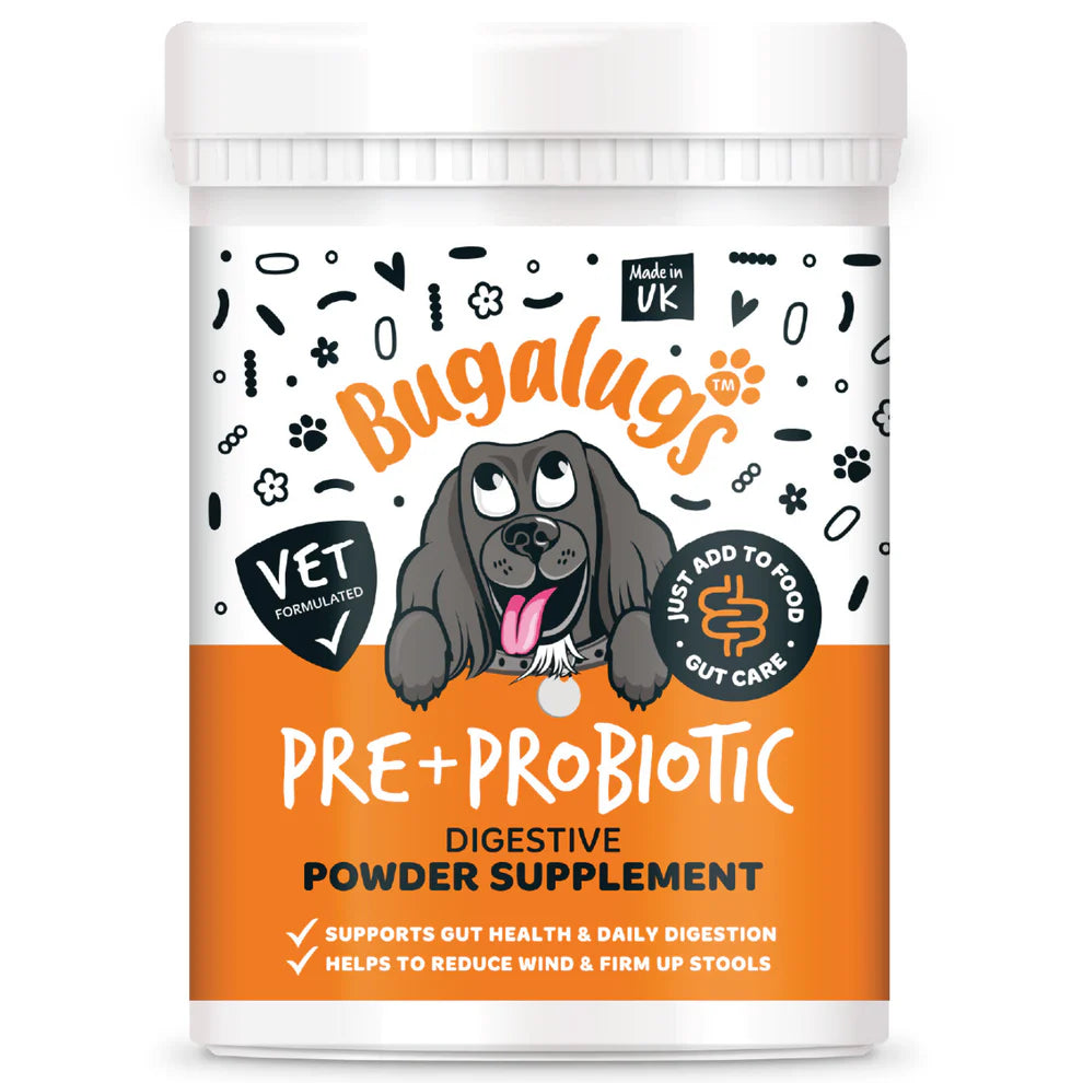 Bugalugs Pre & Probiotic Digestive Powder 200G – Ormskirk Pets