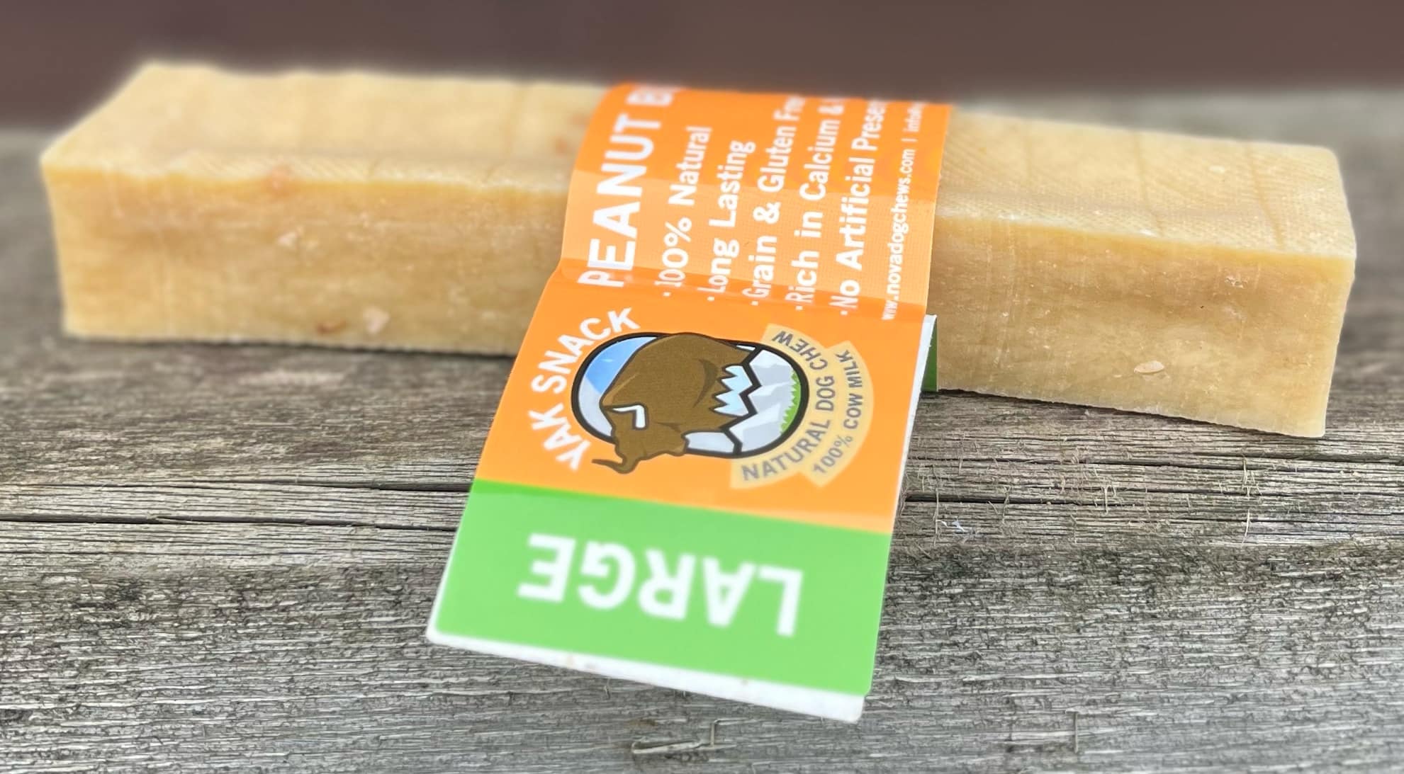 Yak Snacks Peanut Butter Large Single Chew – Ormskirk Pets