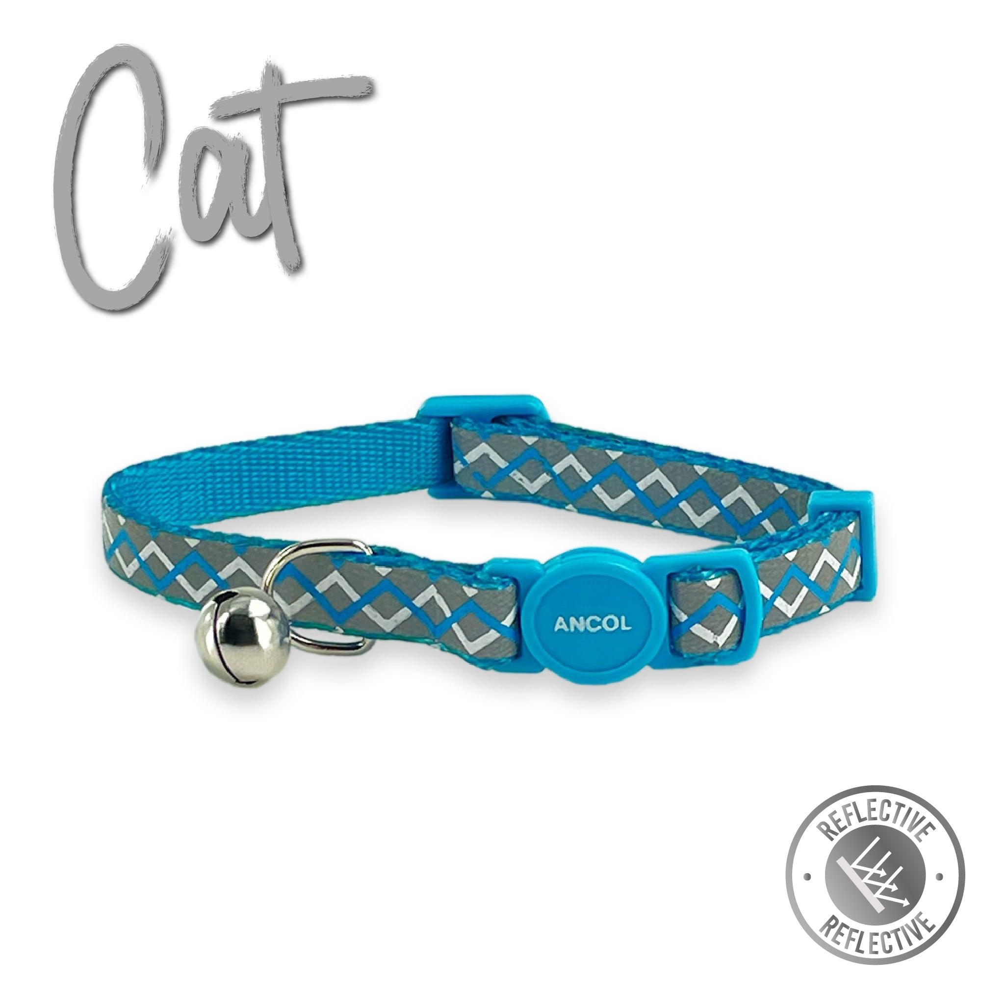Ancol Reflective Zig-Zag Cat Collar – Ormskirk Pets