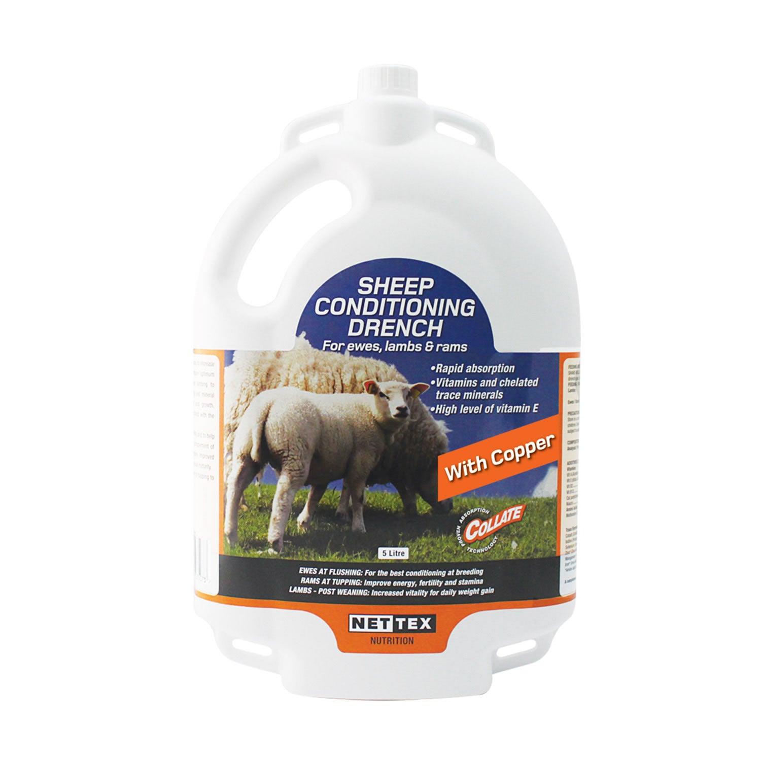 Nettex Sheep Conditioning Drench With Copper Backpack 5ltr – Ormskirk Pets