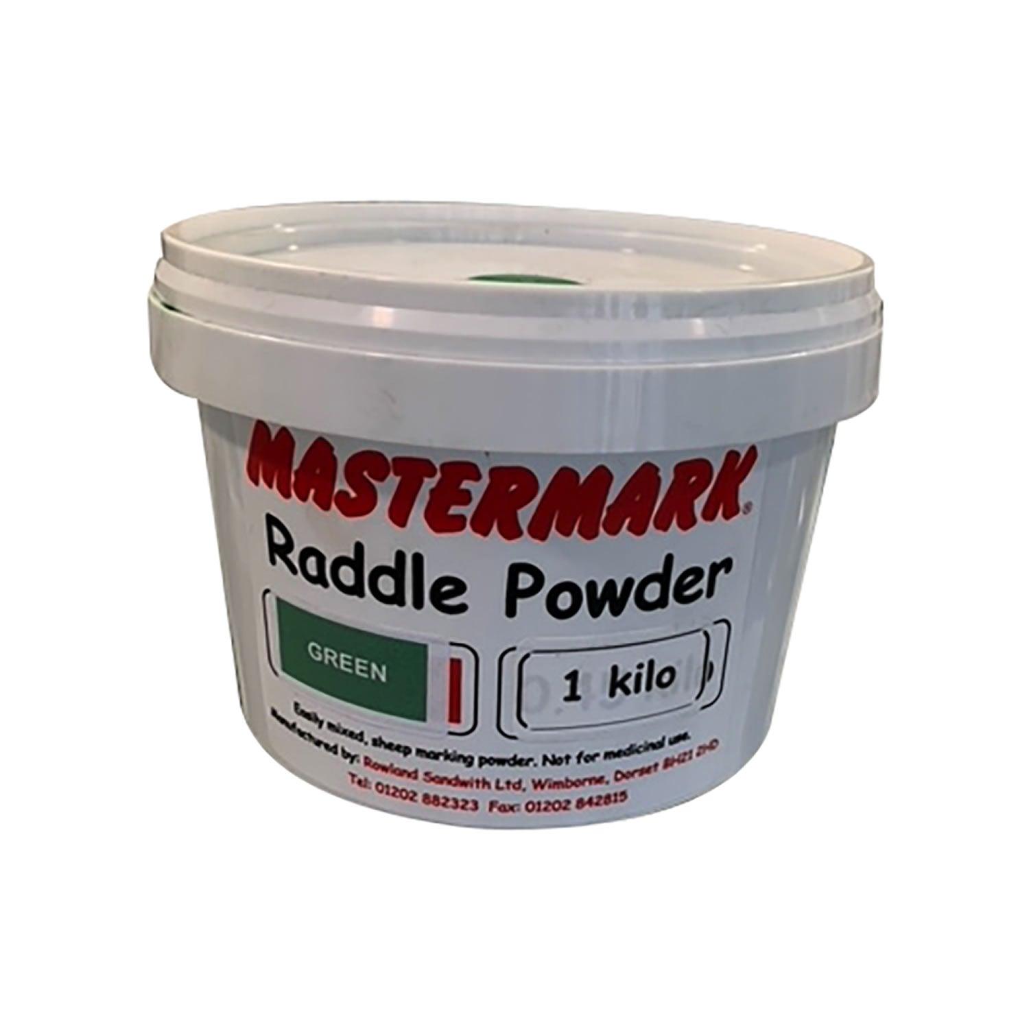 Mastermark Raddle Powder Green x 1kg – Ormskirk Pets